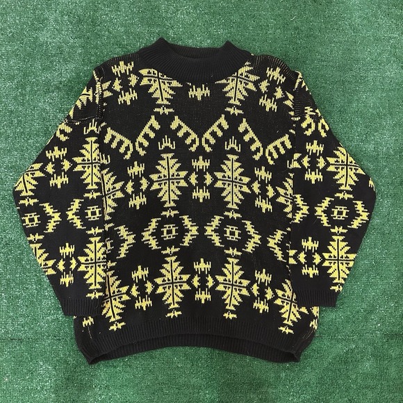 American Vintage | Sweaters | Vintage Made In Usa Nuggets Black And ...